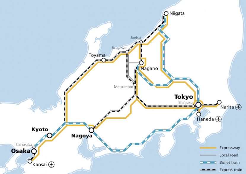 Getting to Nagano | Tokyo to Nagano | Narita to Nagano